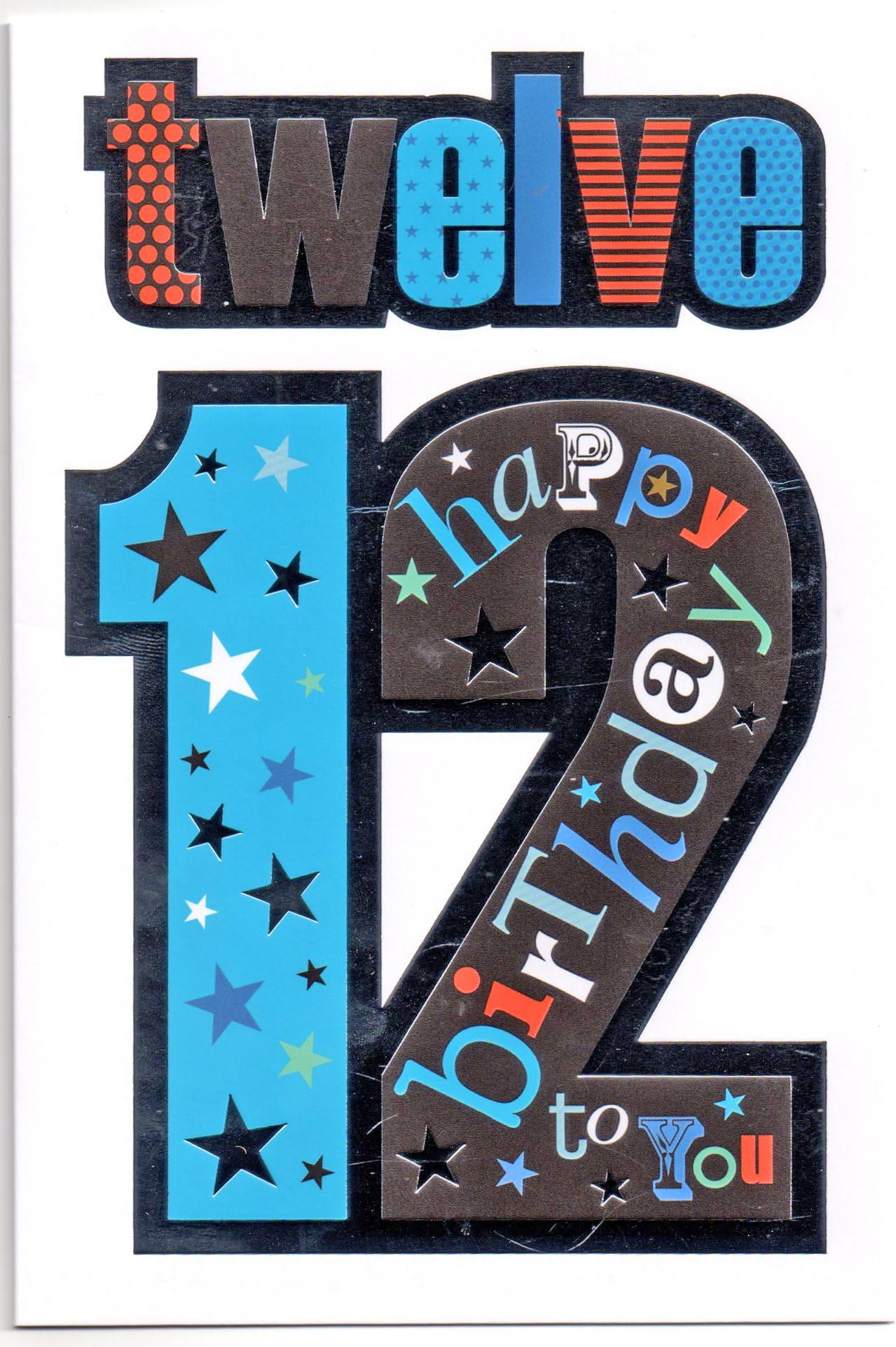 Birthday Card for Two (2) 2nd Year Old Boy : Amazon.co.uk: Stationery ...