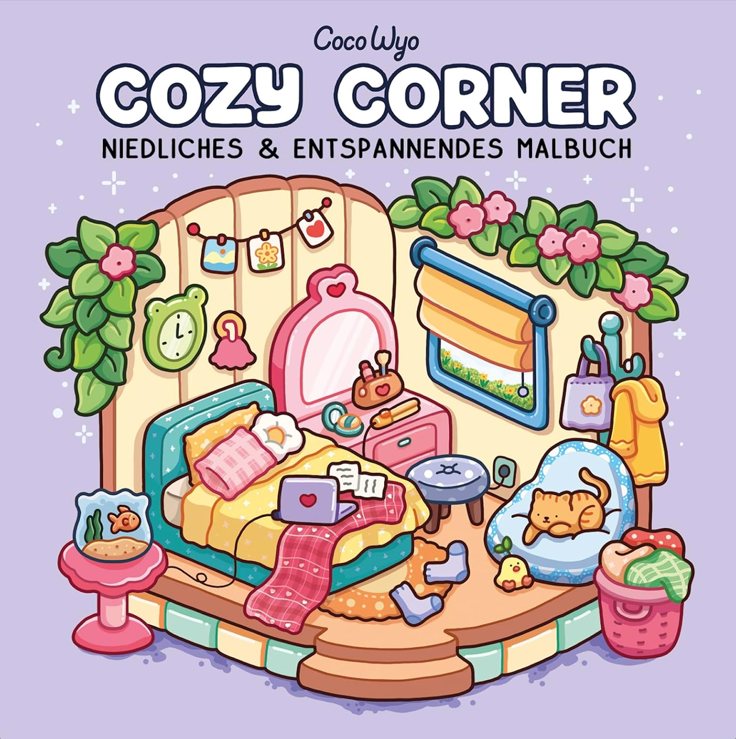 Cozy Corner: Malbuch für Erwachsene, Teenager und Kinder (Cozy Spaces ...