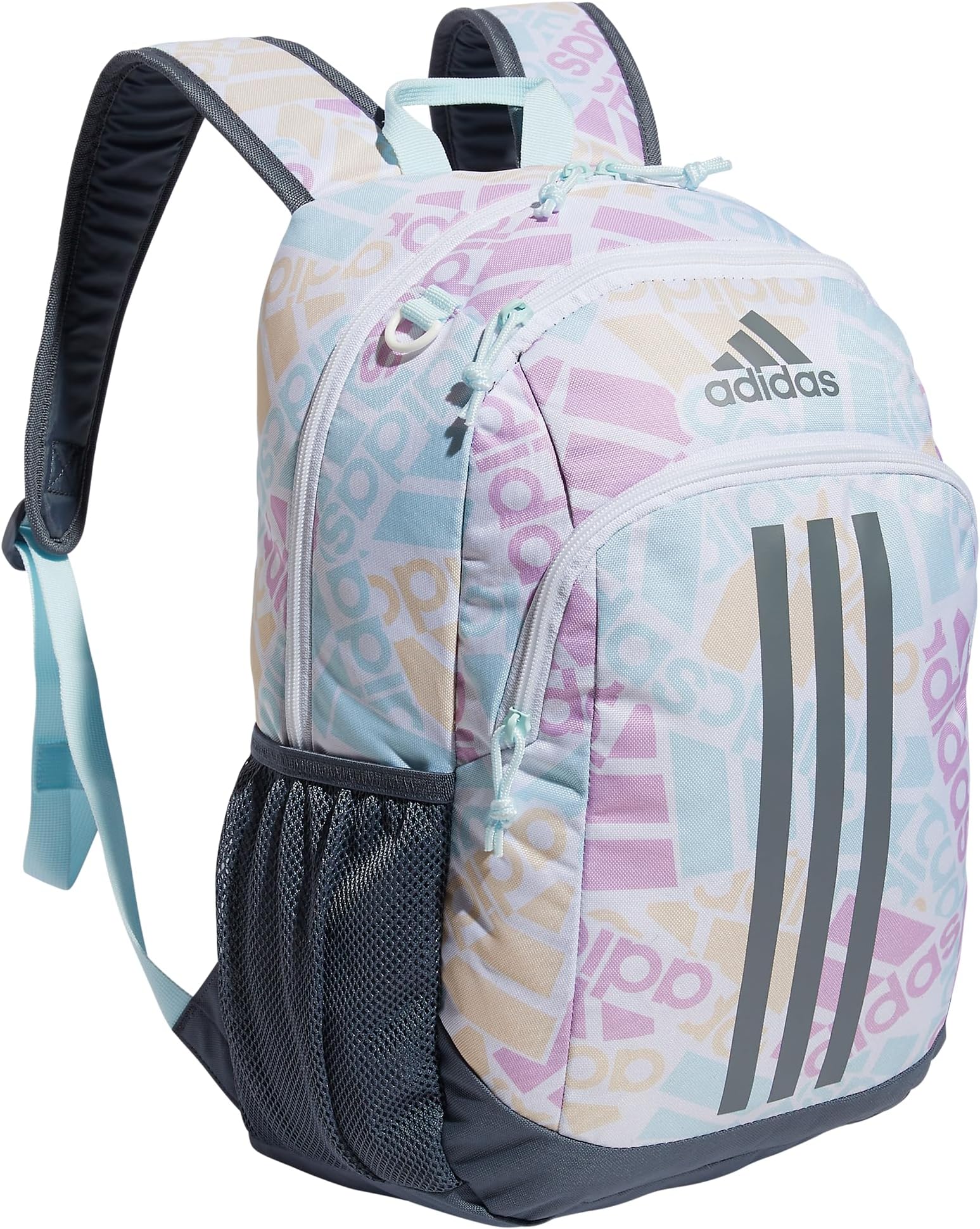 Amazon.com | adidas Creator 2 Backpack, Adi Multi Collage/Onix Grey ...
