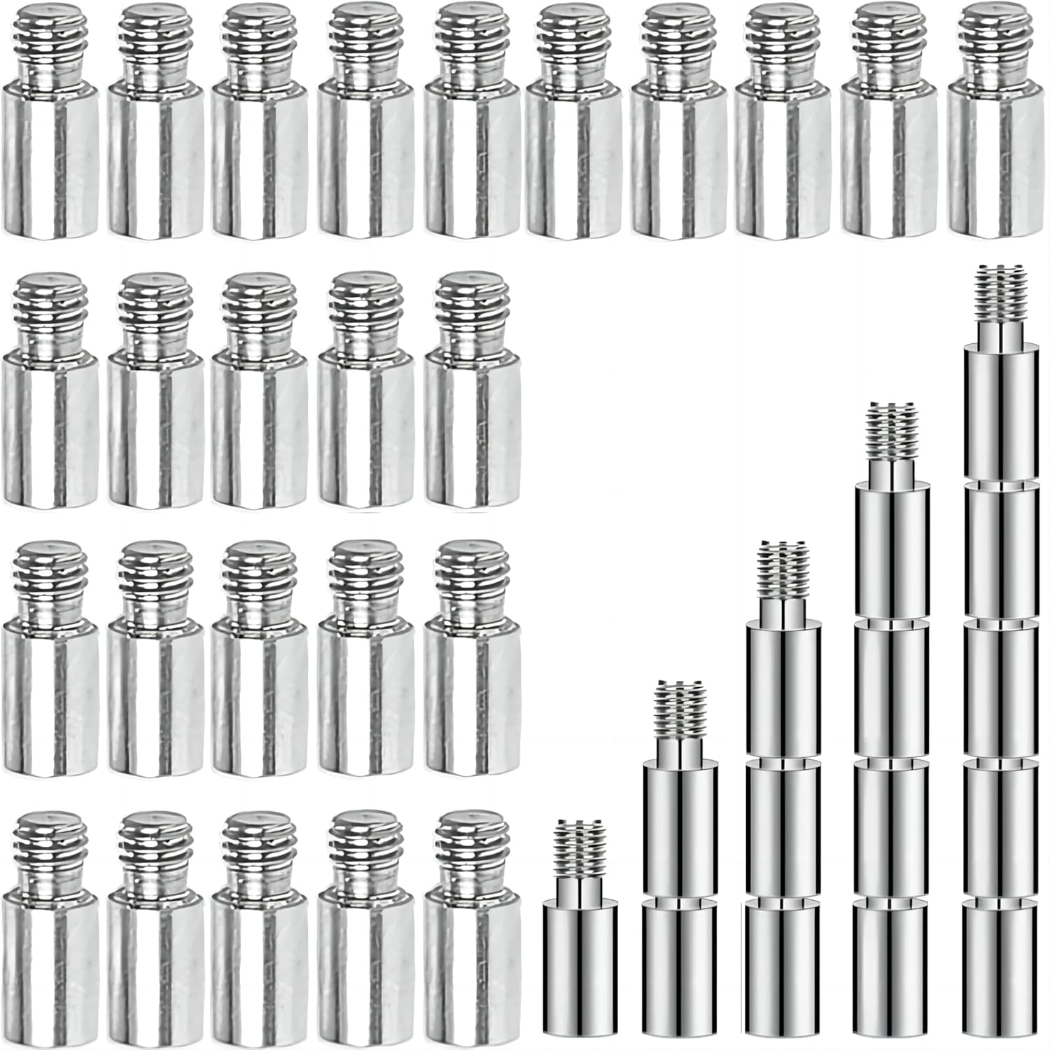 Amazon.com: ZZYWWP 40 Pcs 12 * 8 * 5mm Album Extension Columns ...