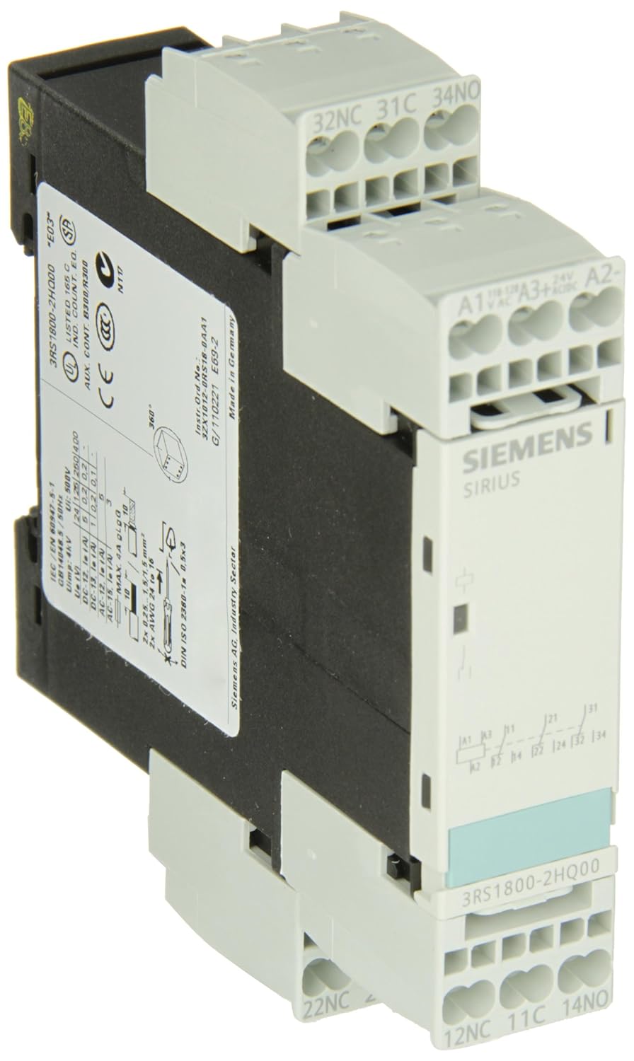 Interface Relay, Rugged Industrial Enclosure, Cage Clamp Terminal, 22 ...