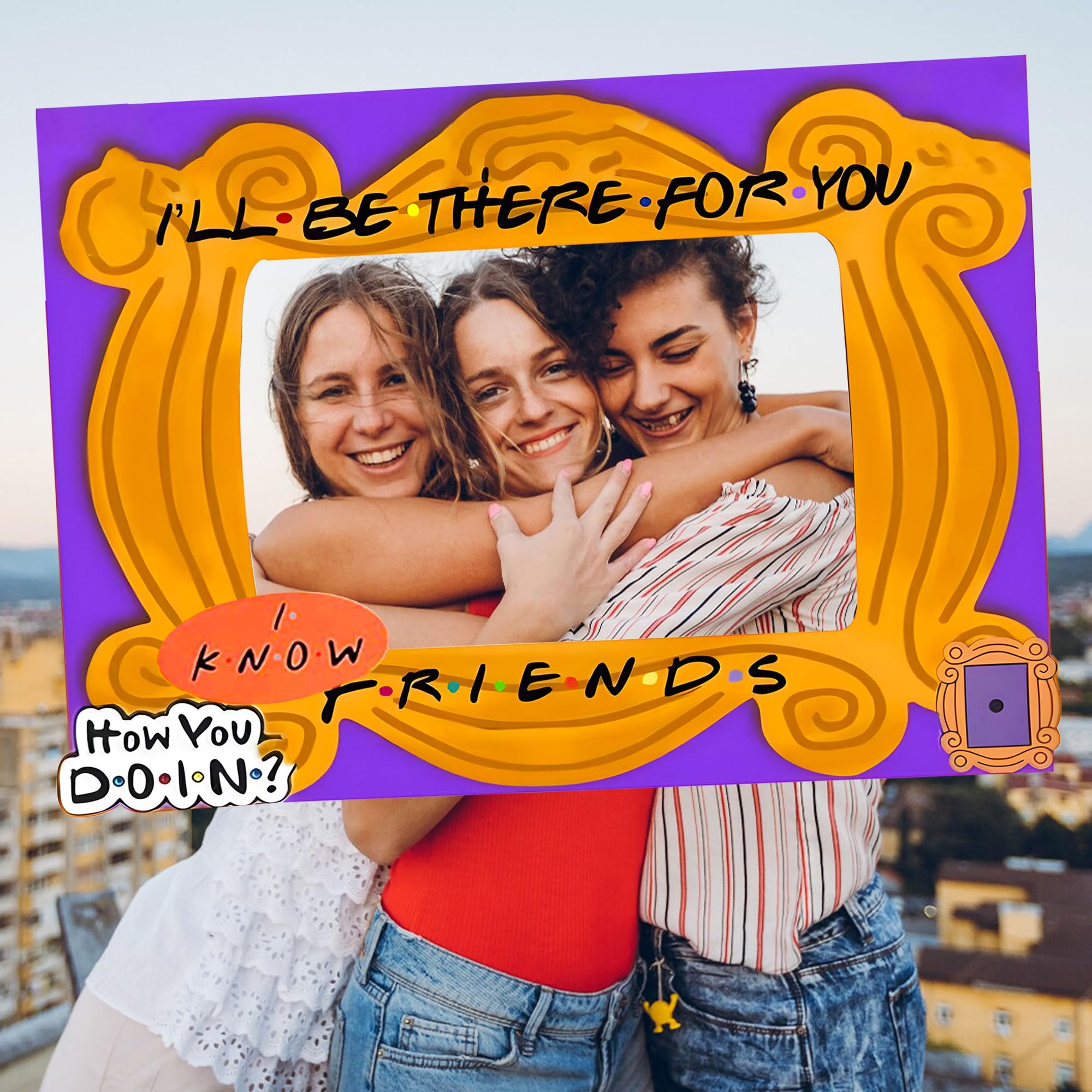 Friend Themed Photo Booth Props Friend Show Birthday Party Supplies ...