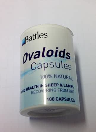 Battles Ovaloids Orfoids Capsules (100) for orf in sheep and lambs ...