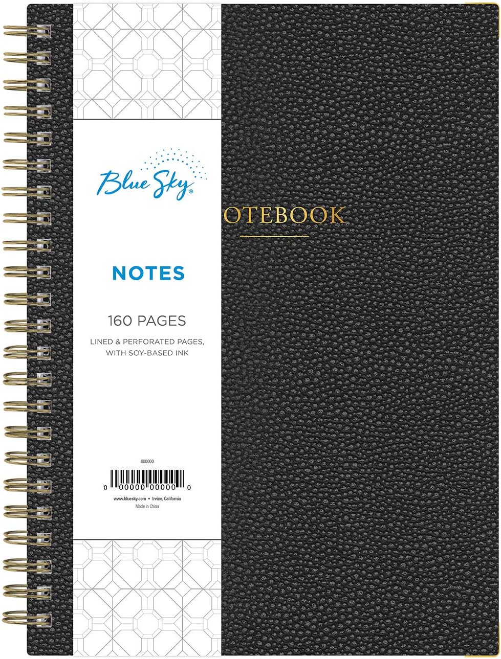 Amazon.com : Blue Sky Smart Notes Professional Notebook, Wire-O Binding ...