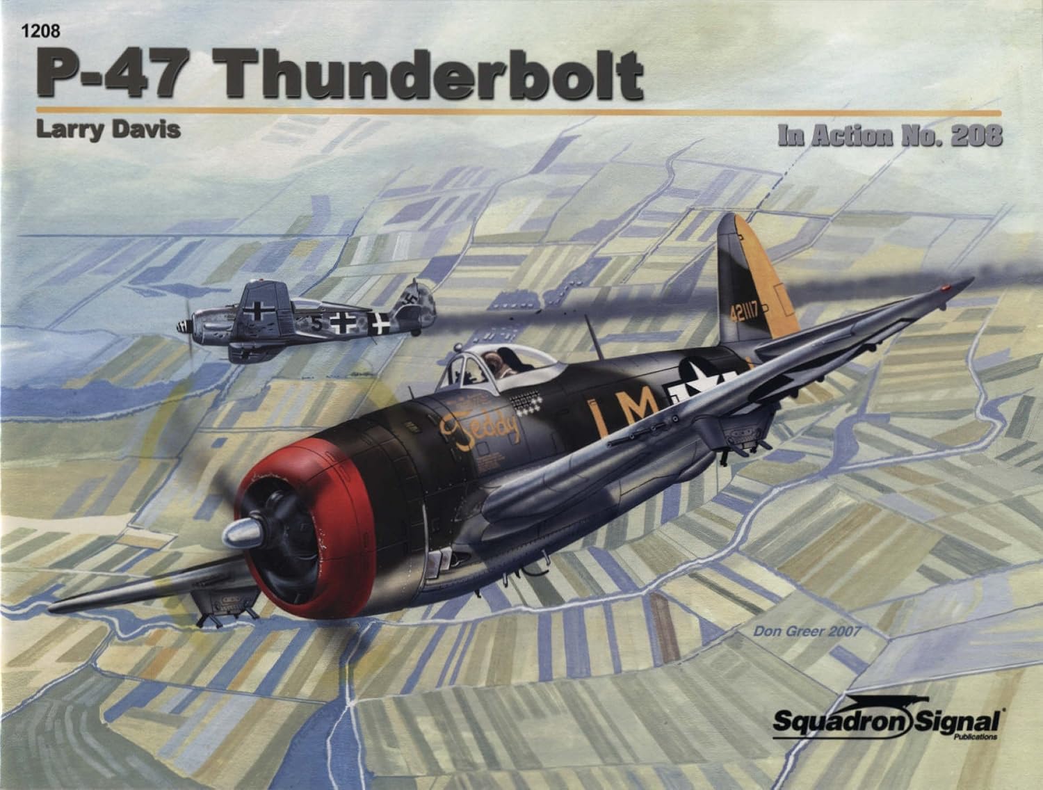 P-47 Thunderbolt in action - Aircraft No. 208 by Larry Davis (2007-05 ...