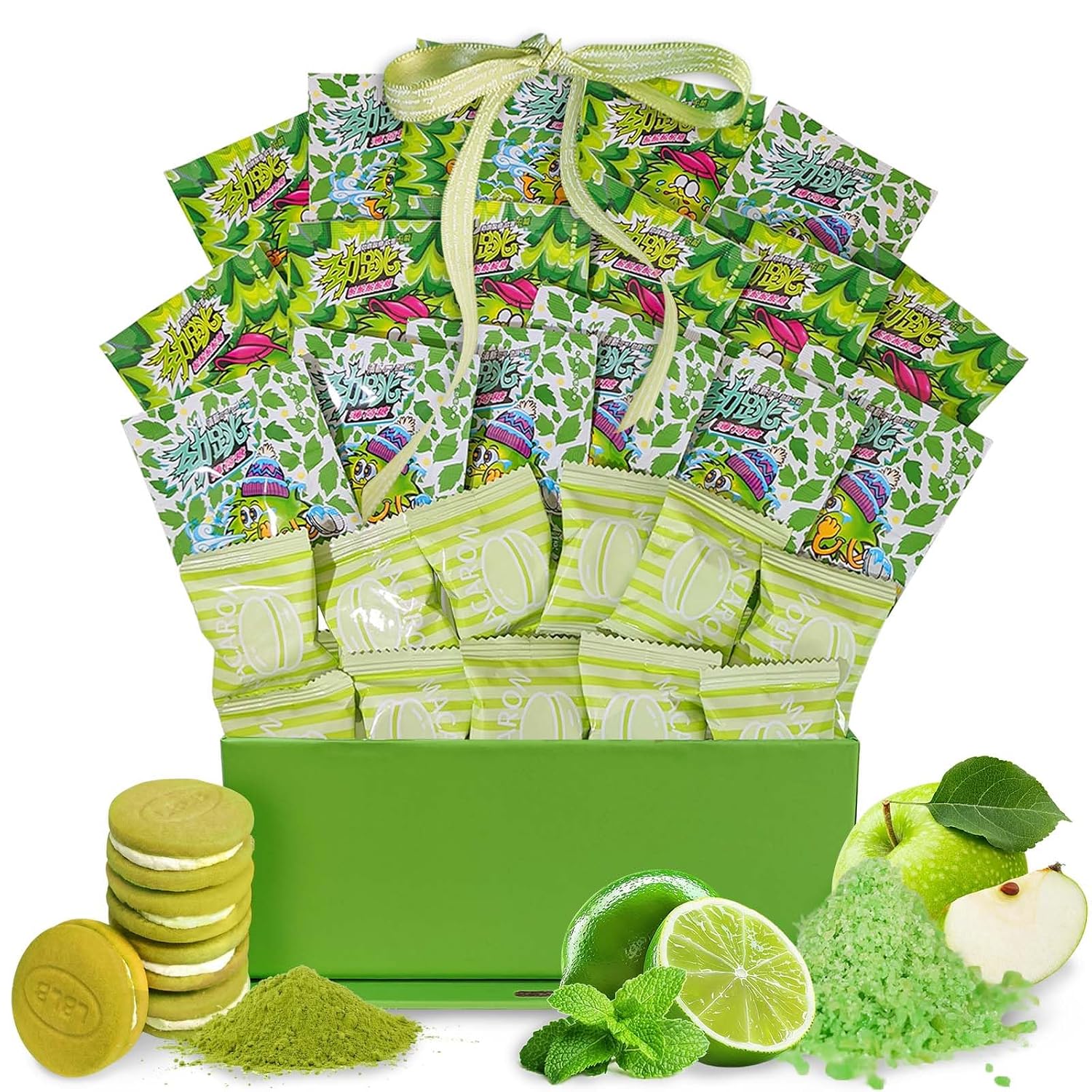 Amazon.com : KWOLYKIM St. Patrick's Day Candy & Cookies Snack Box ...