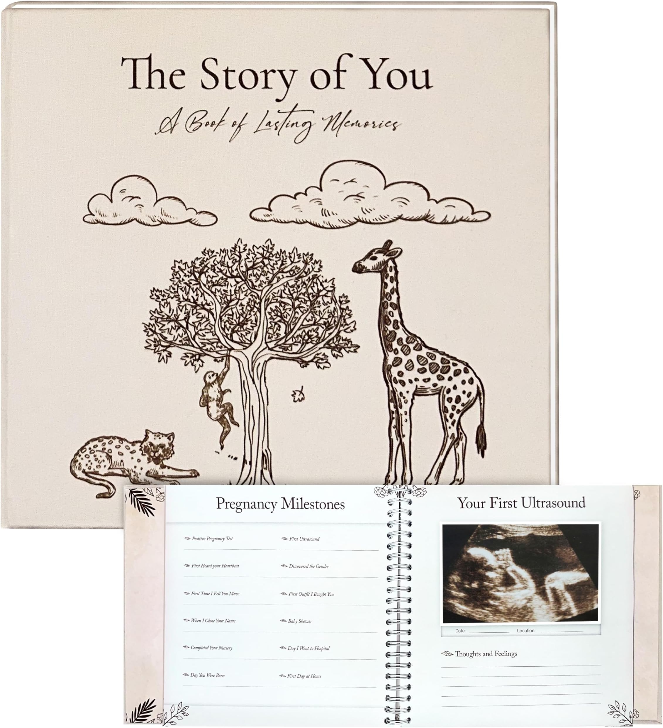 Amazon.com: Complete Pregnancy Journal & Baby Book Keepsake – The Only ...