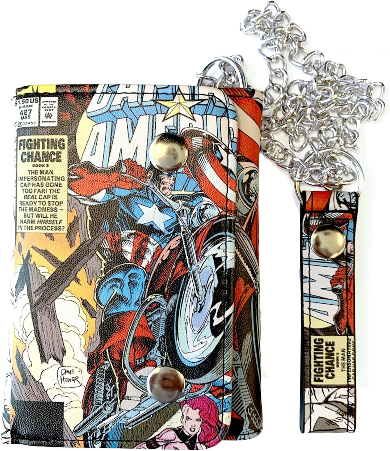 Amazon.com: RGA Leatherworks Captain America Grand Entrance Chain ...