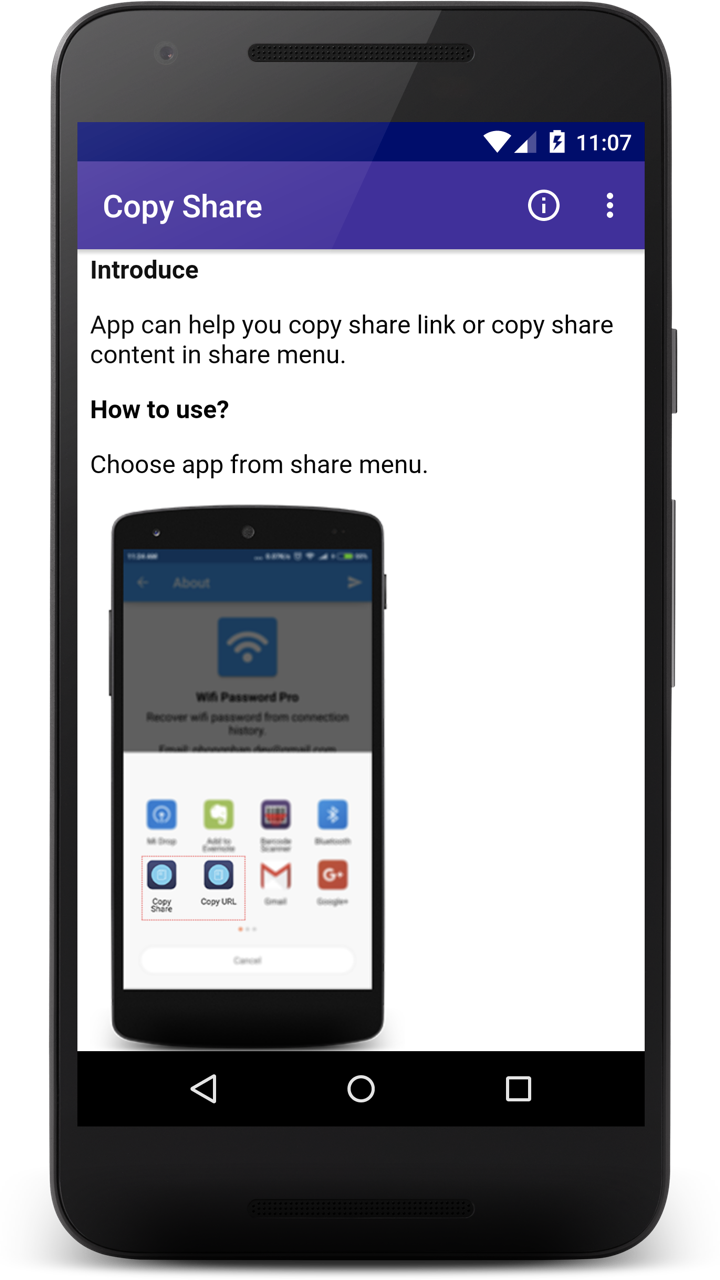 Copy Share - App on the Amazon Appstore