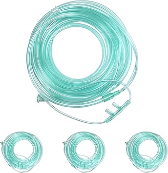 Extra Long 5M Nasal Oxygen Cannula (3-Pack) - High Flow Oxygen Tubing ...