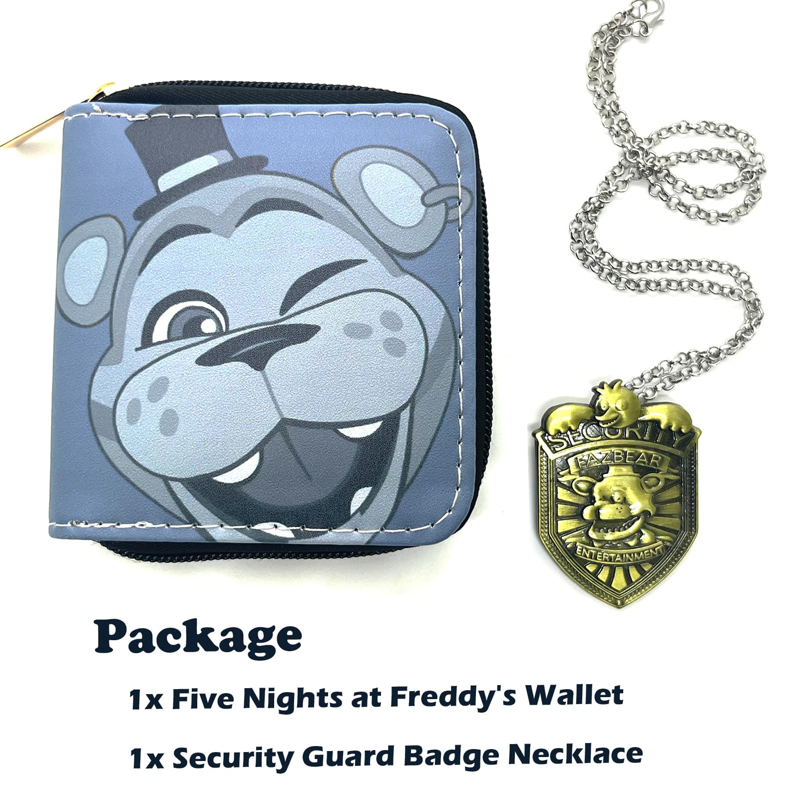 Snapklik.com : FUUNUSLY FNAF Security Guard Badge Necklace & FNAF ...