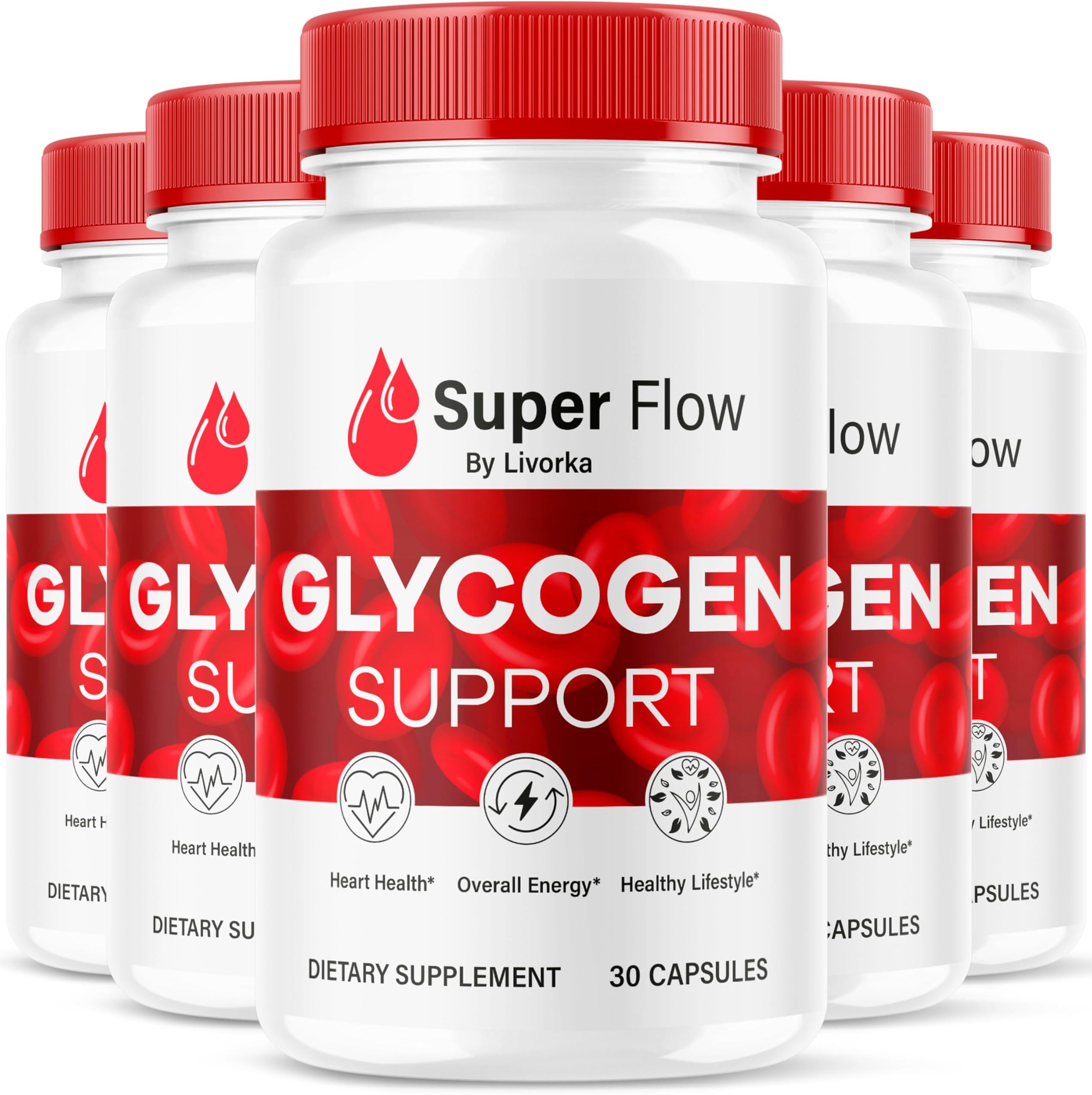 Amazon.com: Super Flow Glycogen - SuperFlow Glycogen Support Capsules ...