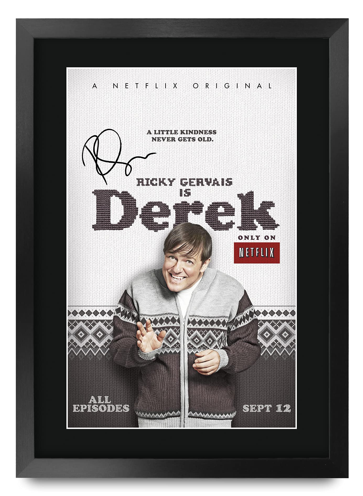 Poster De Derek Netflix If You Love The Actor's Check Out Derek On