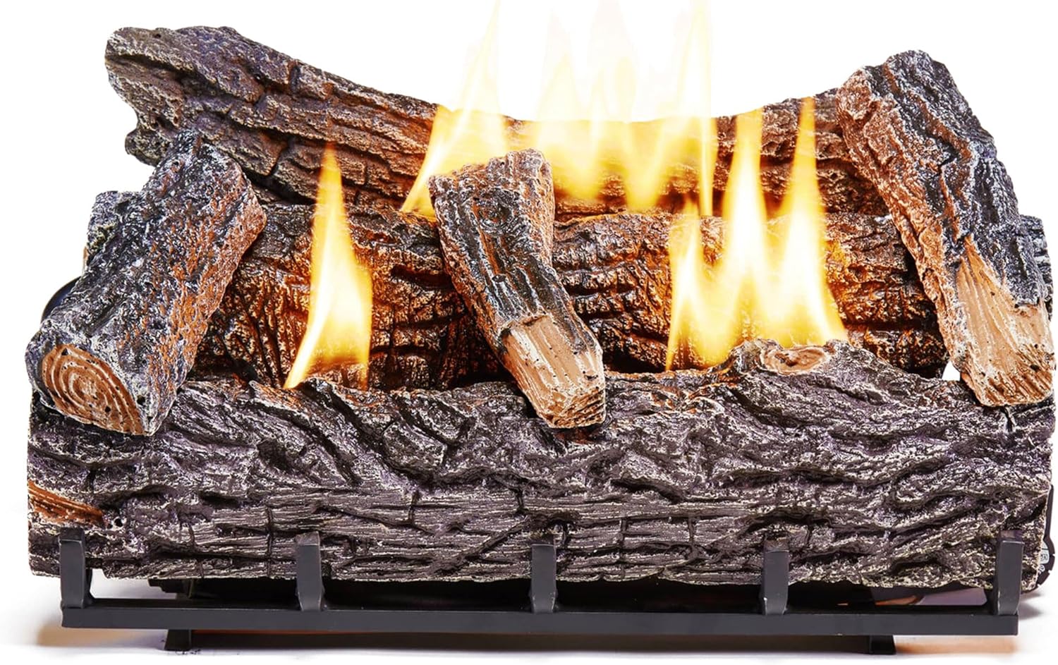 Amazon.com: Duluth Forge DLS-L22T Propane Gas Ventless Fireplace Logs ...