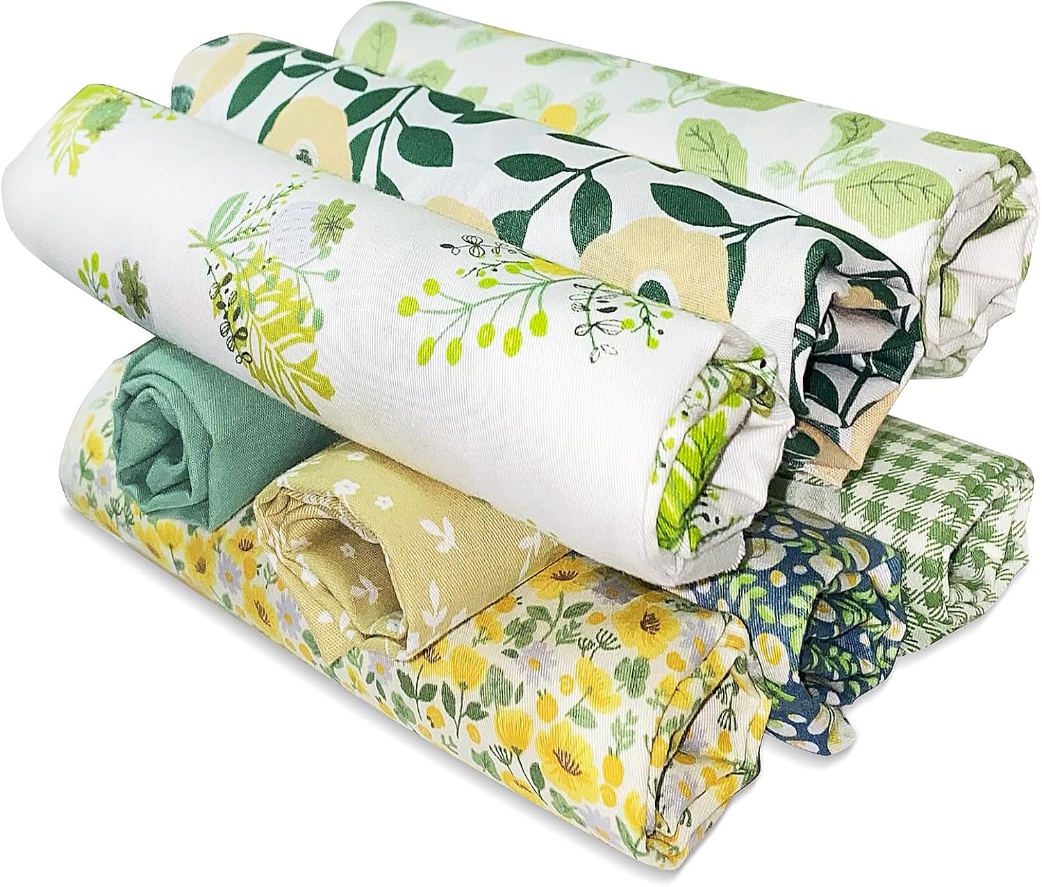 Lot de 8 tissus à coudre, en coton, pour patchwork, vendu au mètre ...