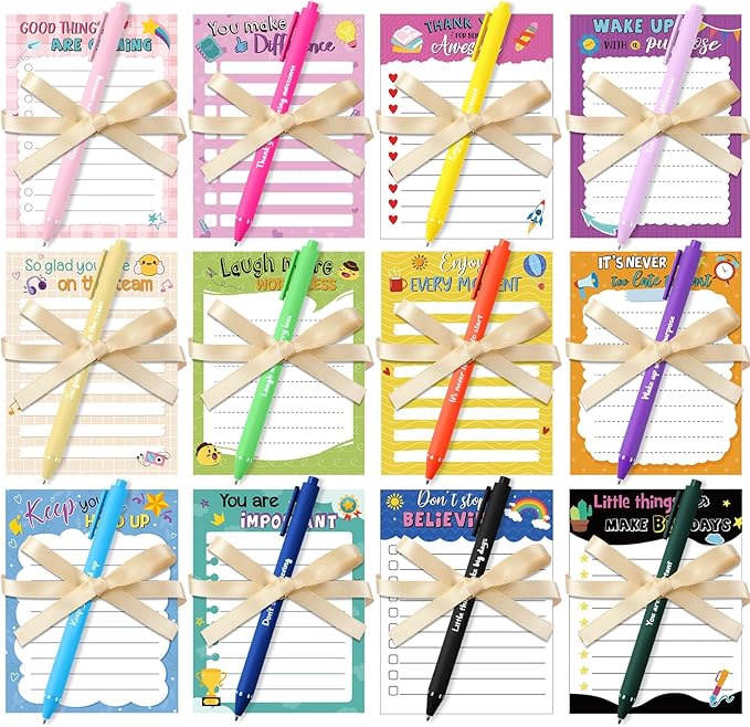 Amazon.com : Yeaqee 12 Set Employee Appreciation Gifts 12 Empowering ...