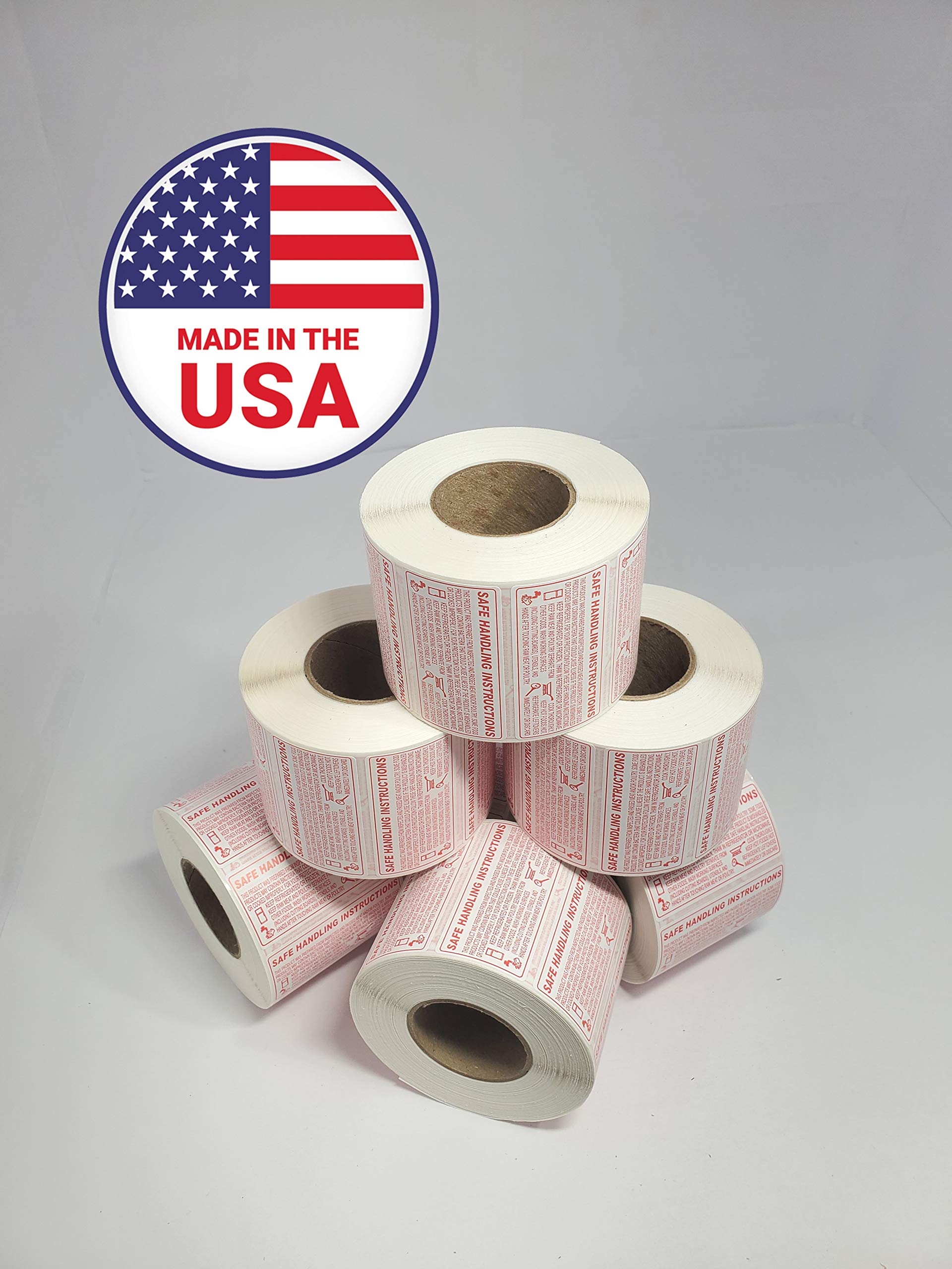 Cottage Food Law Labels Stickers UltraSource 190100 Safe Handling Food ...