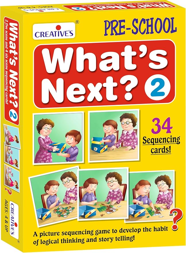 Buy Creative's What's Next -2| A Memory Game to Develop Logical ...