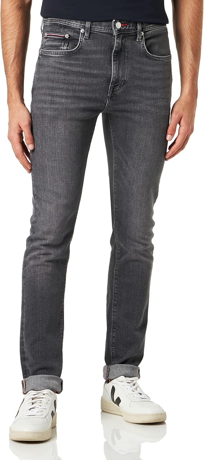 Tommy Hilfiger Herren Jeans Slim Bleecker Stretch : Amazon.de: Fashion