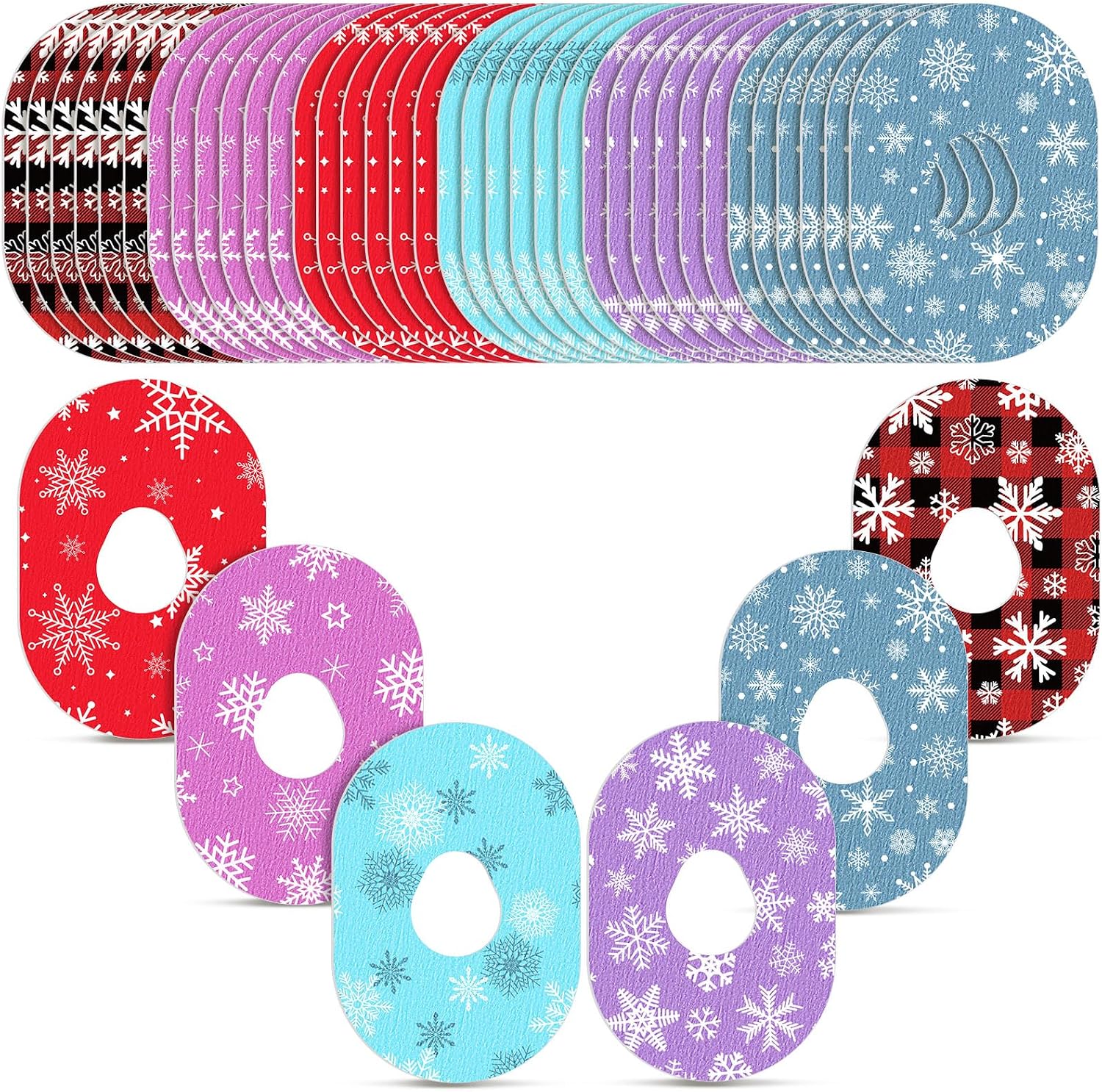 Amazon.com: Timgle 36 Pcs G7 Christmas Adhesive Patch Compatible with ...