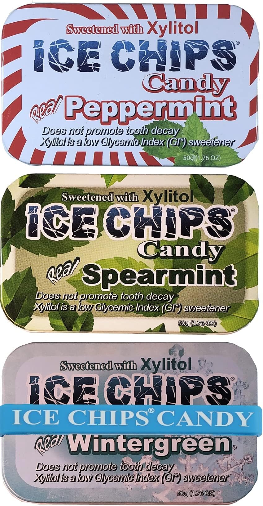Amazon.com : ICE CHIPS Candy Licorice Single Pack Candy, 1.76 Ounce ...