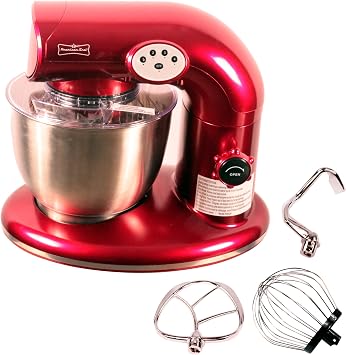 Amazon.com: American Era 650W Stand Mixer with 6-QT Stainless Steel ...