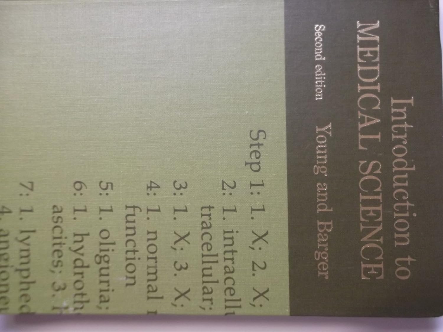 Introduction to medical science: unknown author: Amazon.com: Books