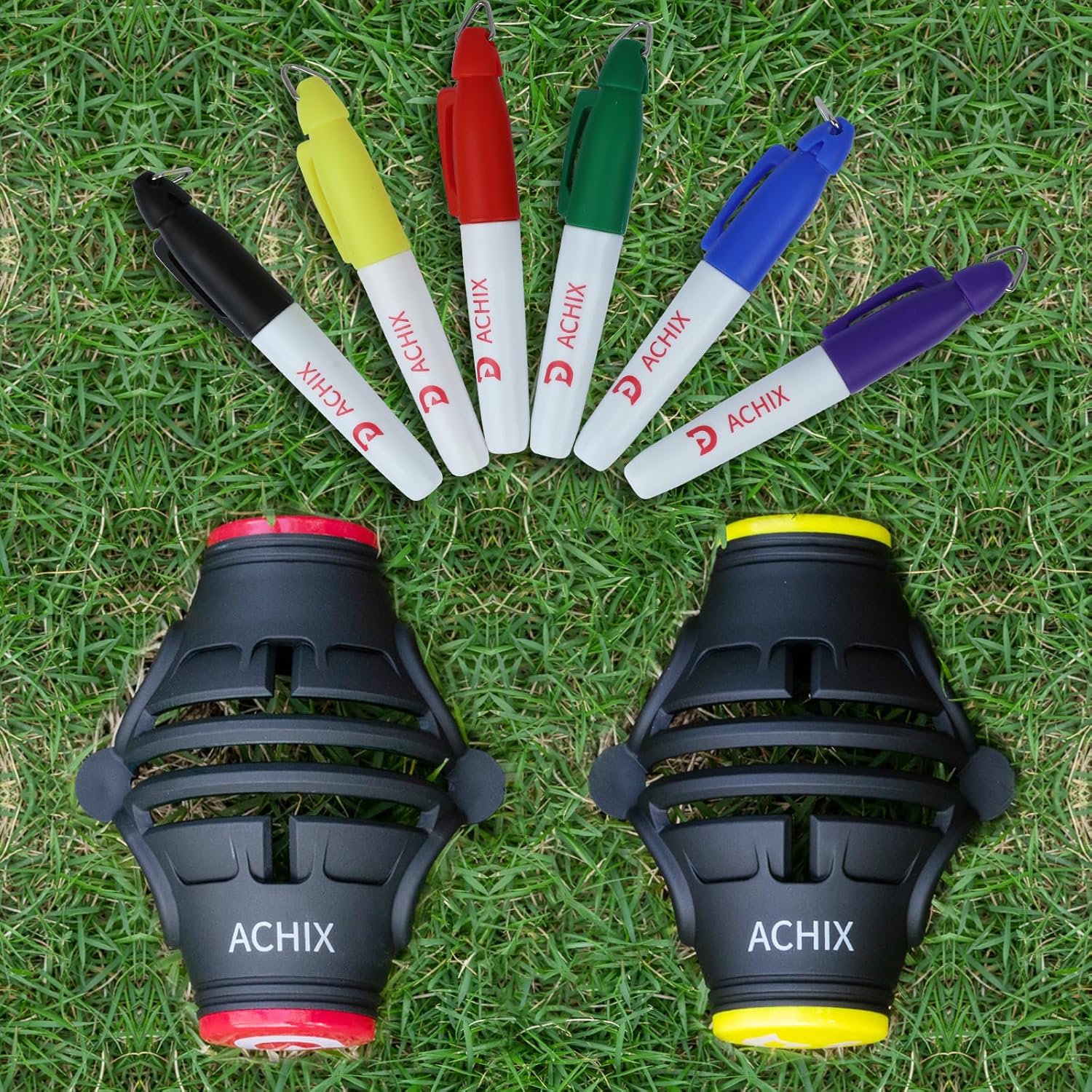 Amazon.com : 8 Pack Precision Golf Ball Marker Liner Drawing Marking ...