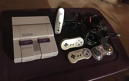 Amazon.com: Super Nintendo SNES Bundle with Super Mario World : Video Games