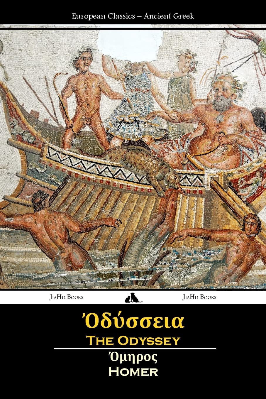 The Odyssey (Ancient Greek) (Greek Edition): Homer: 9781909669260 ...