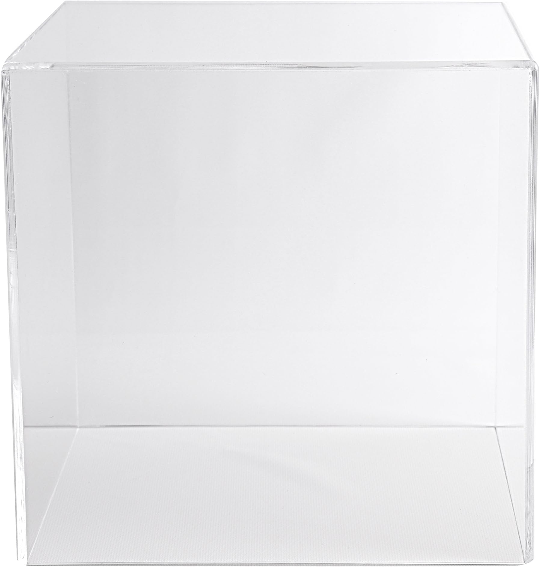 Amazon.com: Clear Large Square Acrylic Display Cube, 18 Inch : Home ...