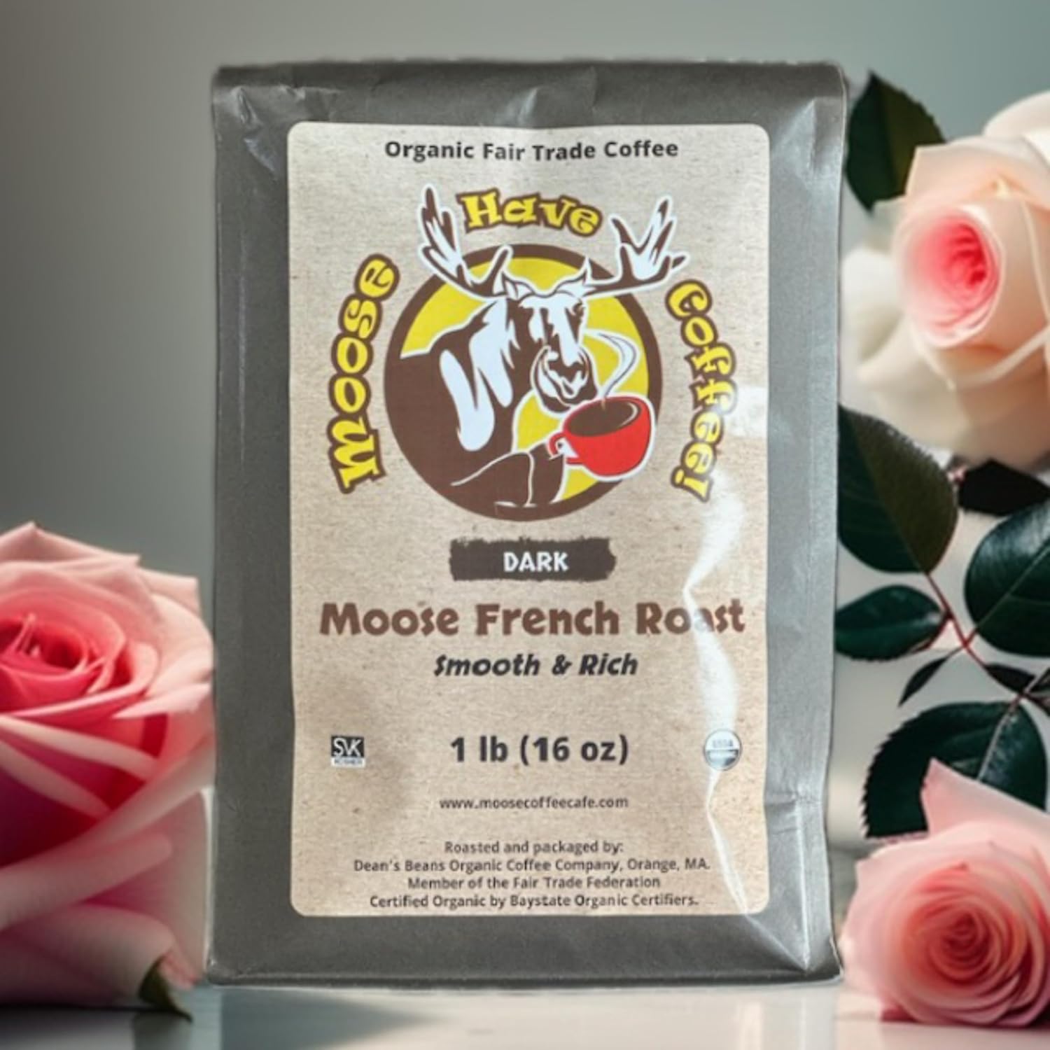 Amazon.com : MOOSE HAVE COFFEE! ORGANIC WHOLE BEAN COFFEE – MOOSE ...
