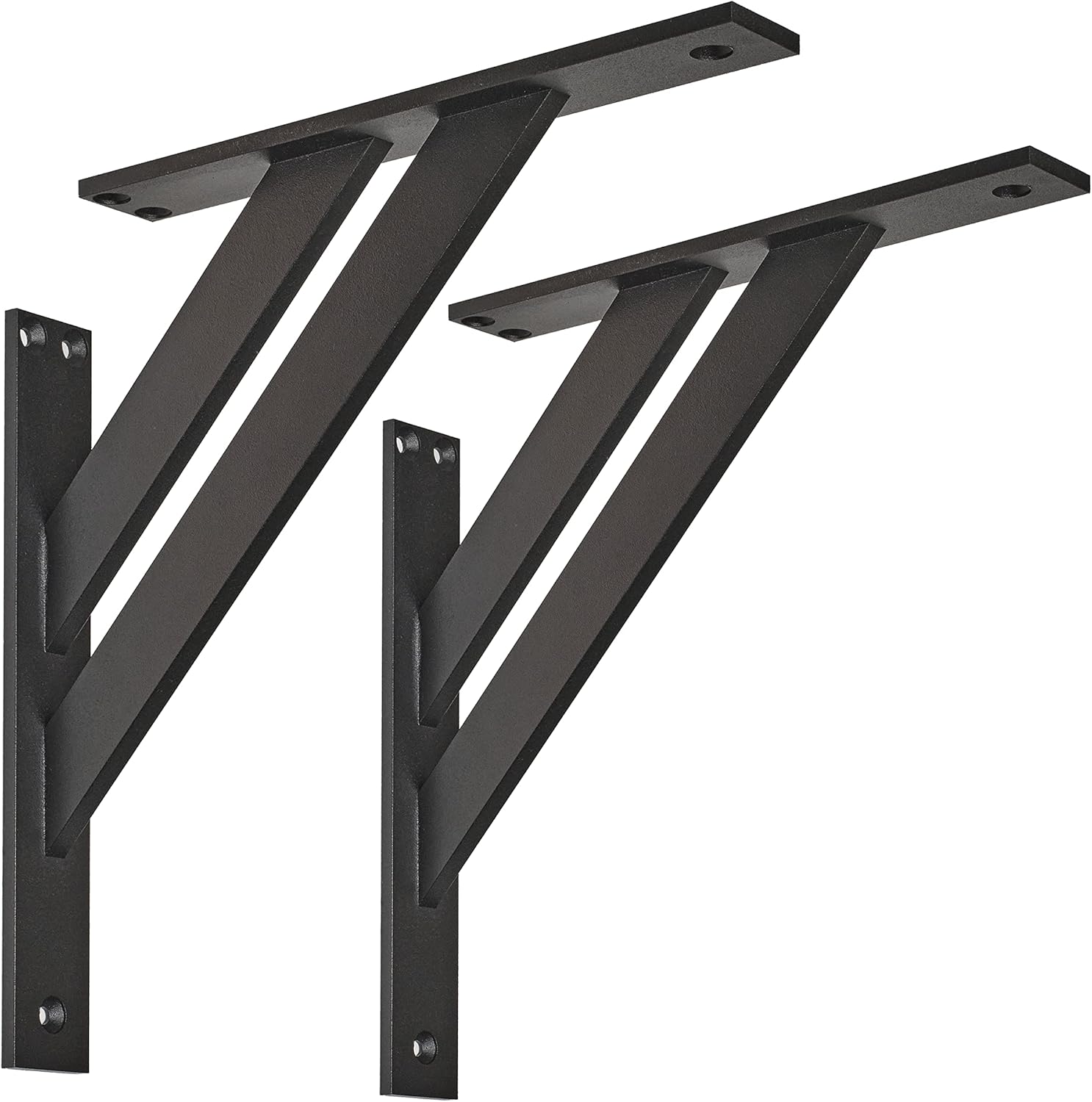 ALUSFERA Equerre Etagere Murale - Lot de 2 Support Etagere Murale 240 ...