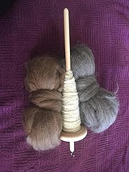 Hand Wool Spinning Starter kit - Includes Drop Spindle, Instructions ...