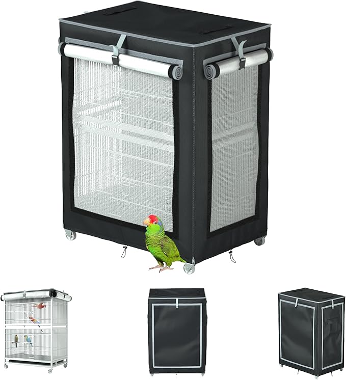 Amazon.com: APOLAI 7 Universal Large Bird Cage Cover - 600D Bird Cage ...
