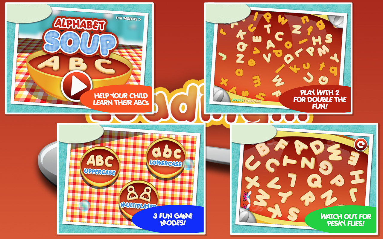 Aplicación Alphabet Soup en Amazon Appstore