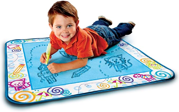 Amazon.com: Aquadoodle T Draw N Doodle Metallic Mat NEN : Toys & Games