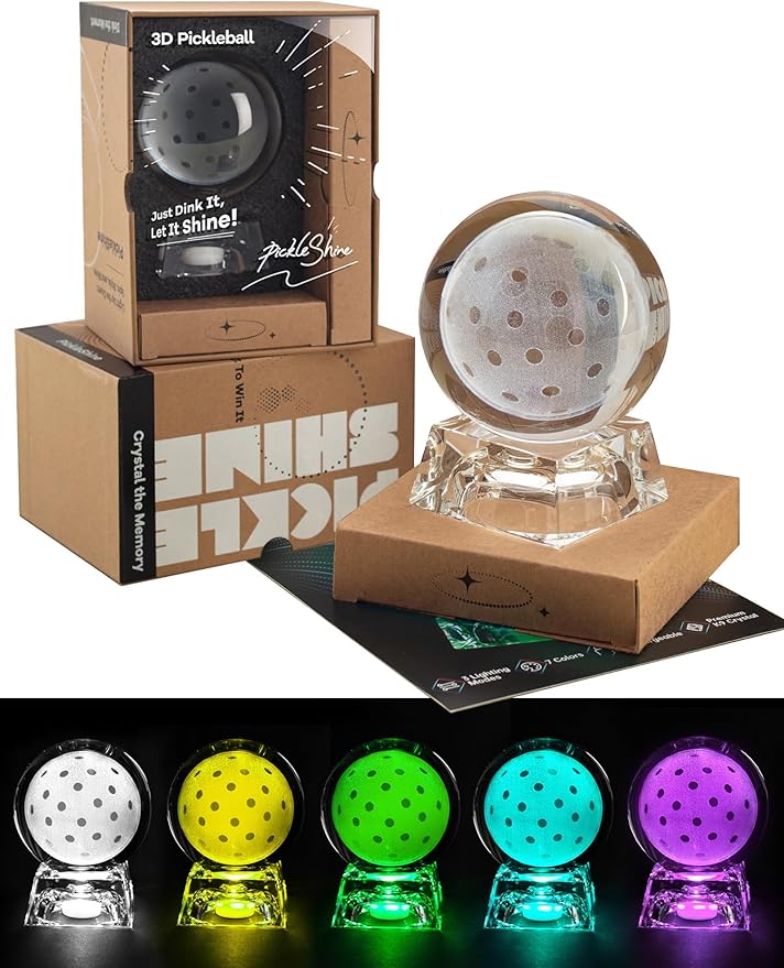 Amazon.com: MerryMove Pickleball Gifts and Pickleball Trophy - 3D ...