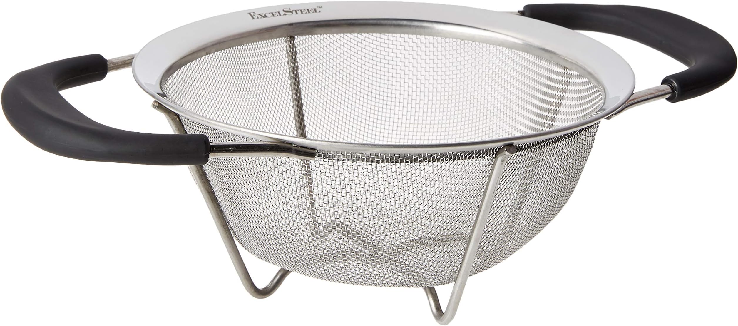 Amazon.com: AJIODA Stainless Steel Mesh Colander Strainer Basket, 4 ...