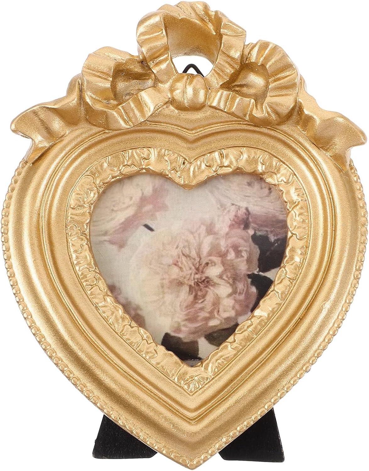 Amazon.com - Amosfun Vintage Heart Picture Frame, 3x3 inch Antique ...
