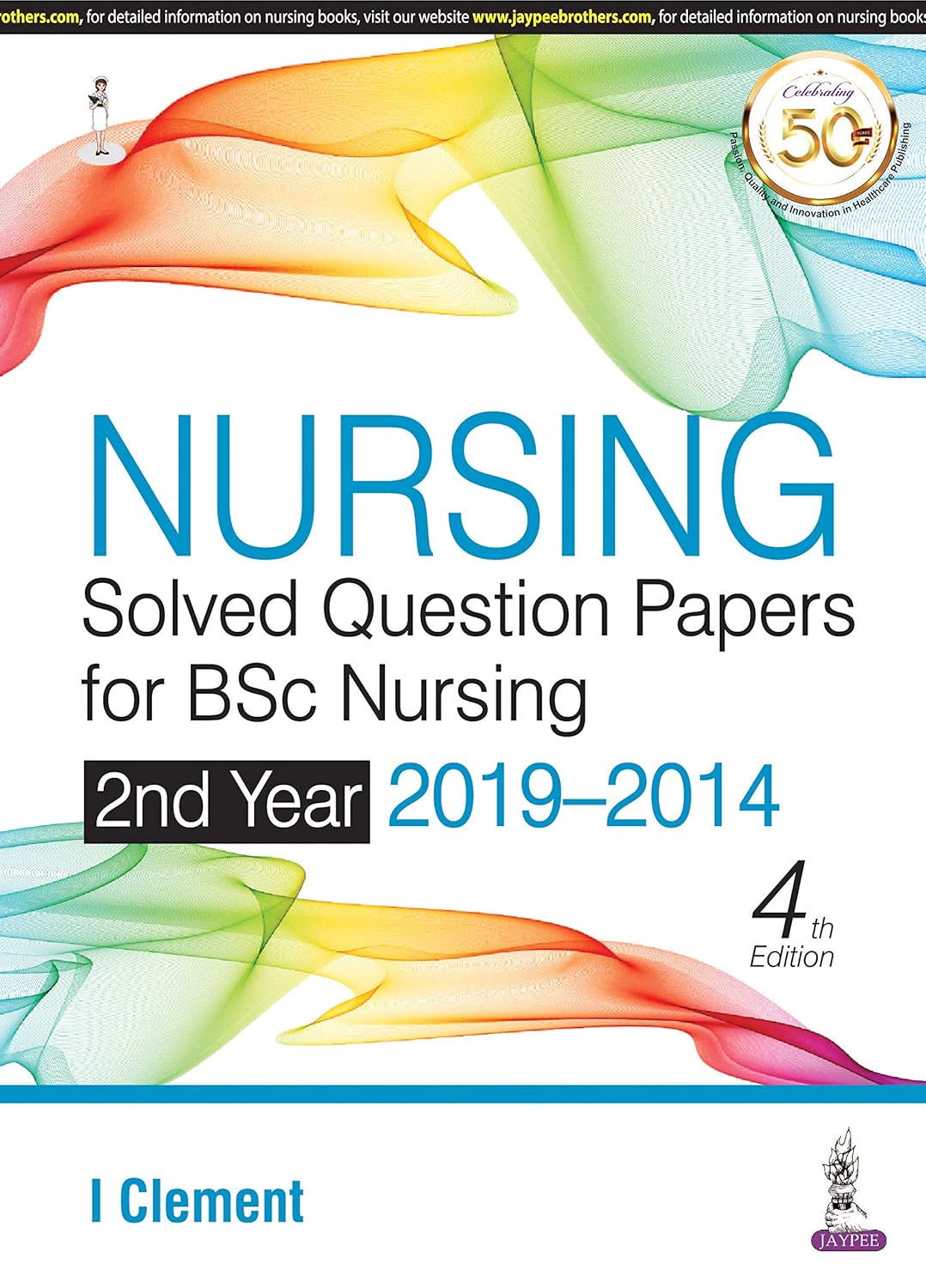 Buy Nursing Solved Question Papers for BSc Nursing 2nd Year 2019-2014 ...