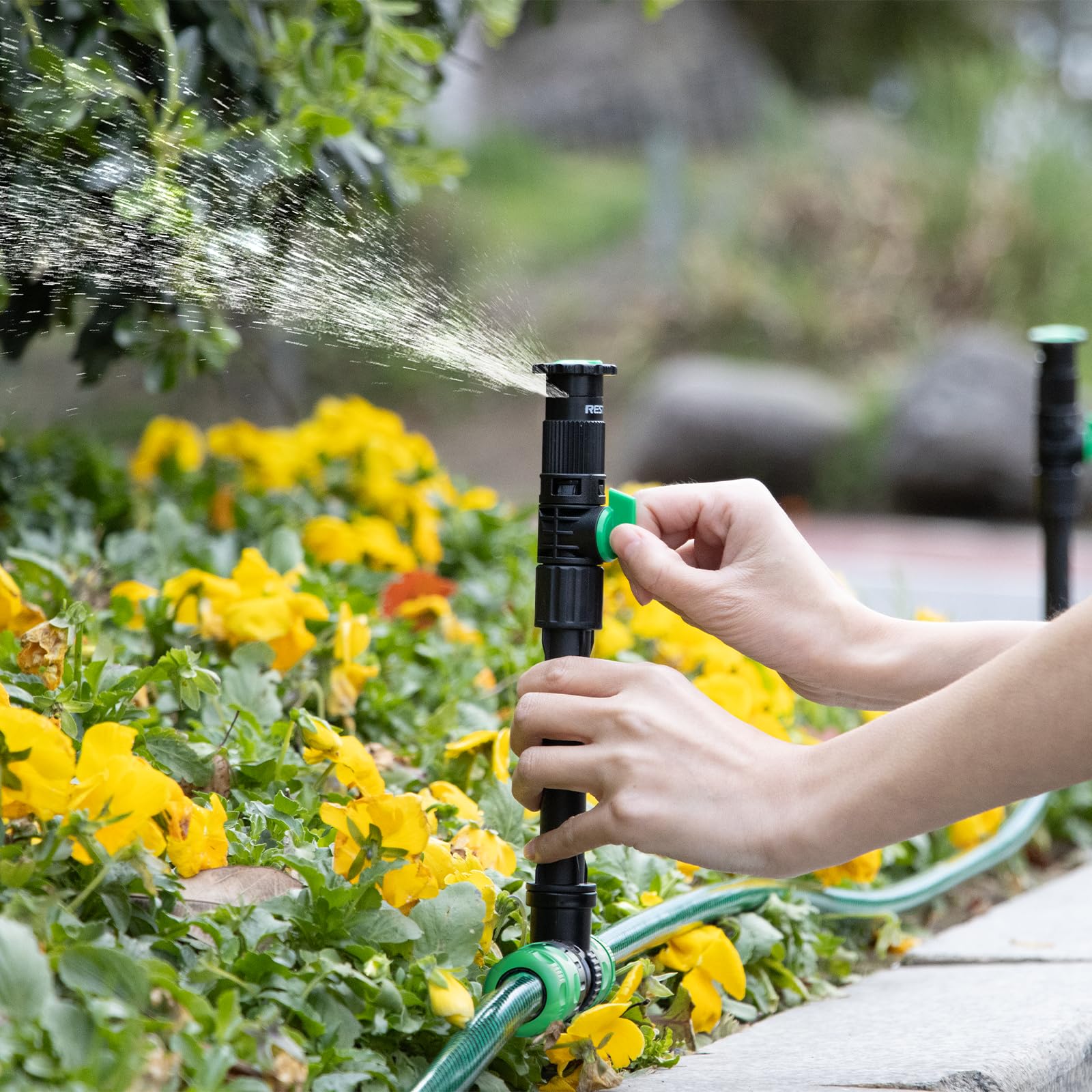 Above Ground Lawn Watering Systems Choosing The Right Sprinkler System