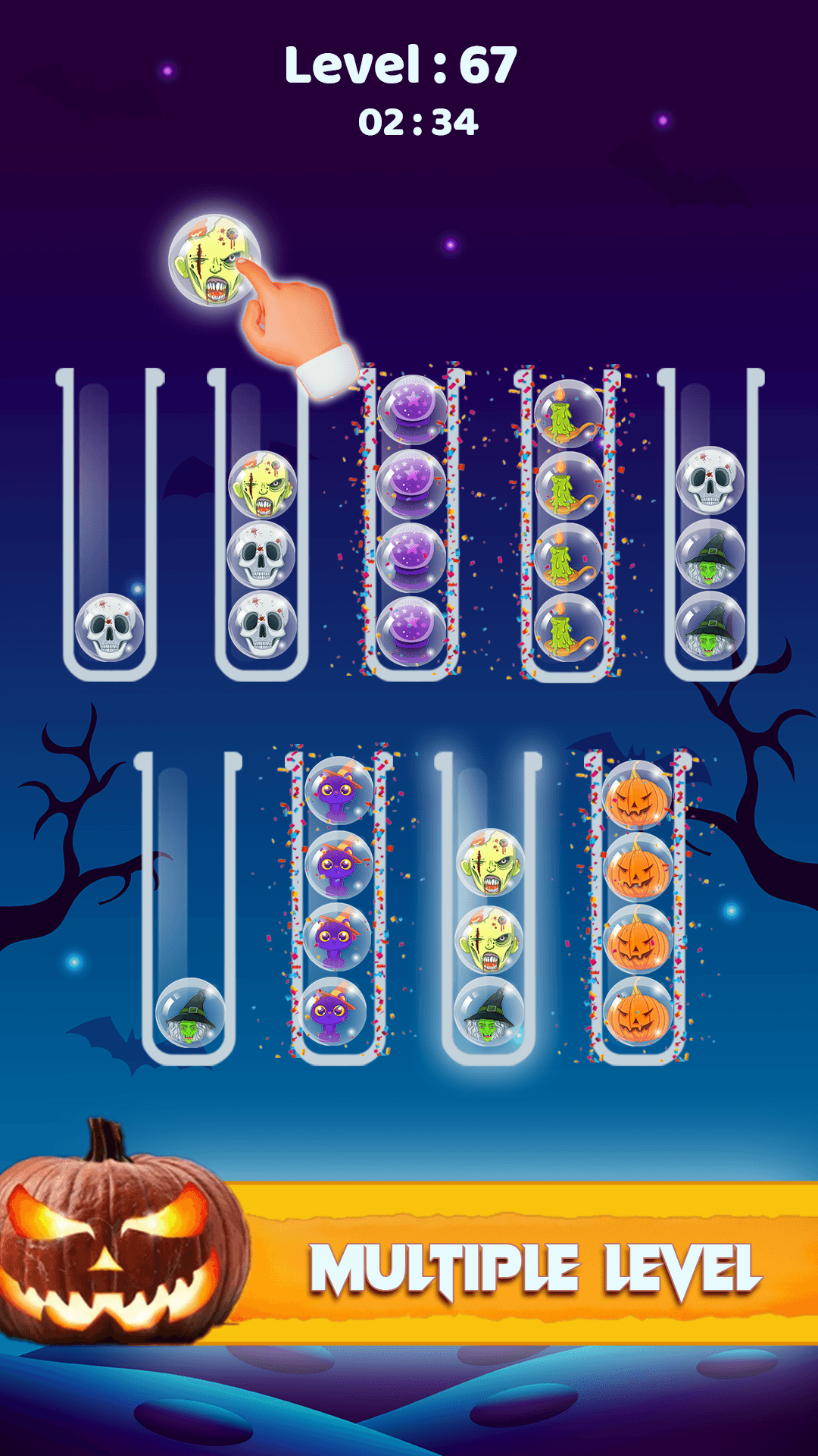 Halloween Sort Color Puzzle Game - App on Amazon Appstore