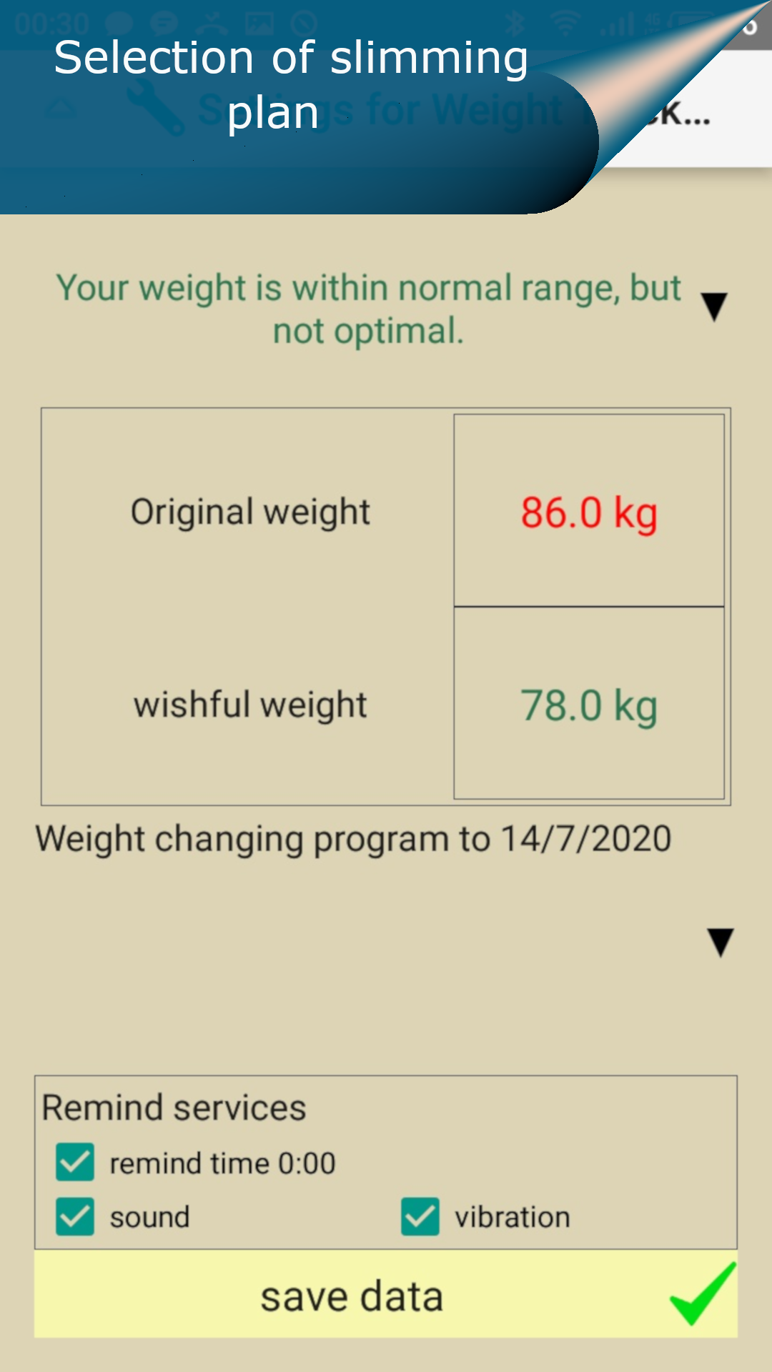 Weight tracker with BMI calculator - App on Amazon Appstore