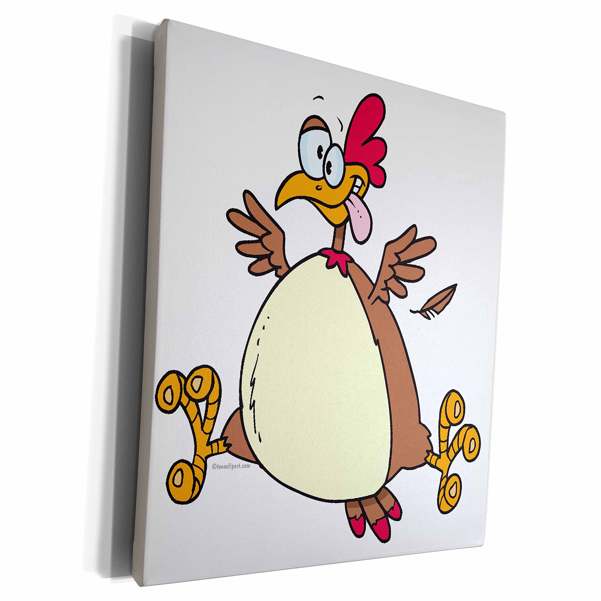 Crazy Chicken Cartoon