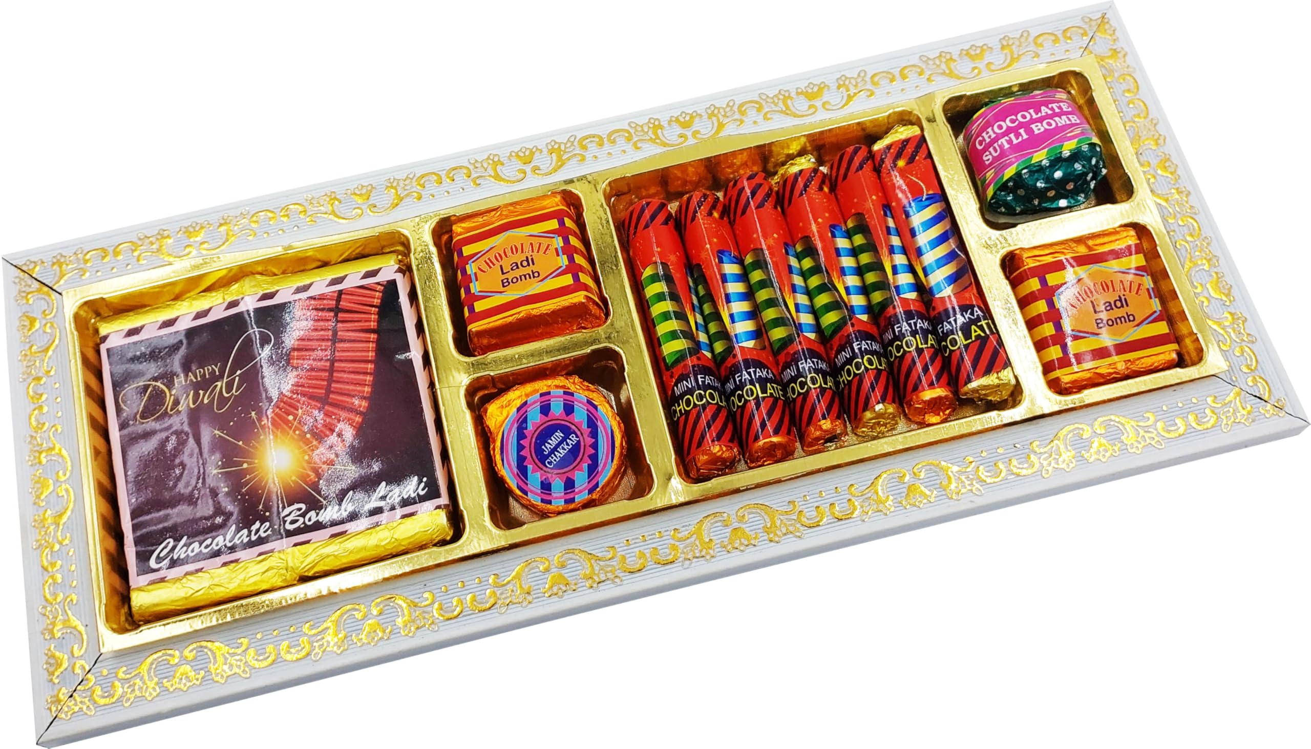 Fabbites Diwali Gift Pack- Cracker Chocolates -All Crackers Shape Combo ...