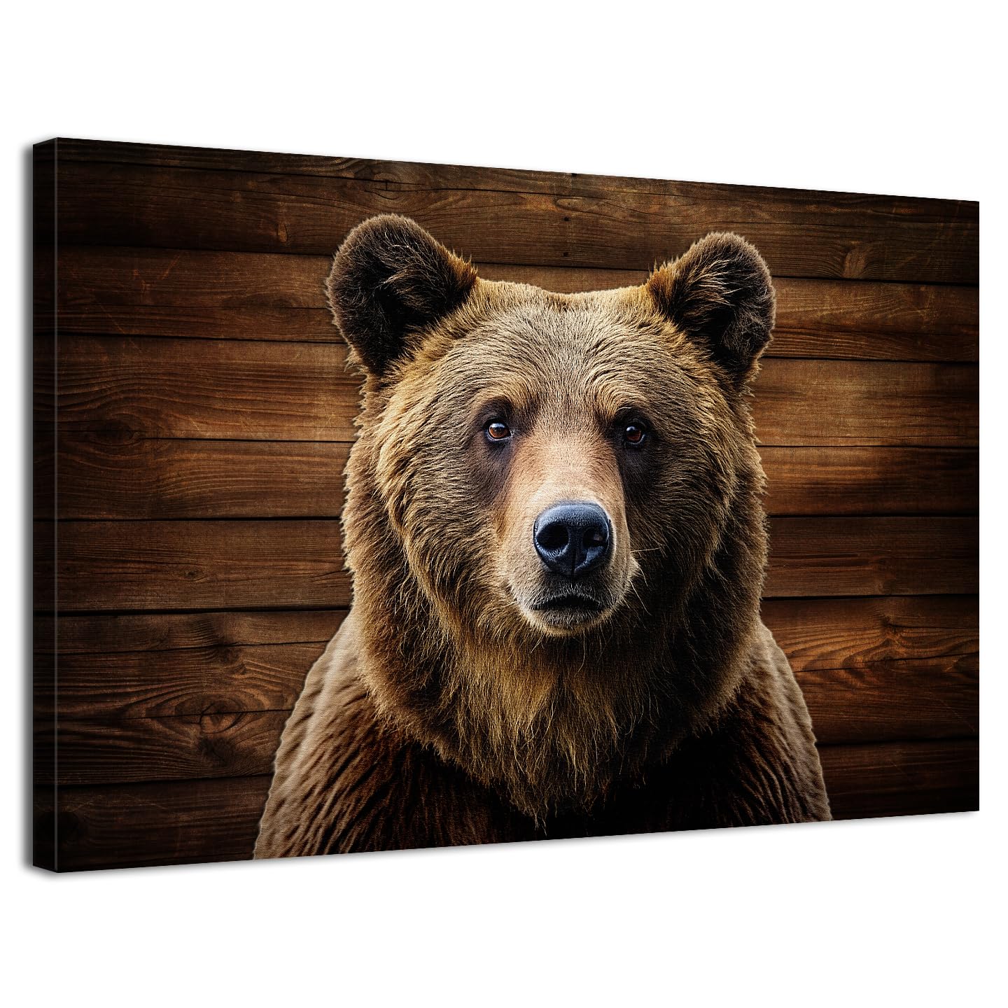 Amazon.com: Rustic Bear Wall Art for Living Room Bear Pictures Wall ...