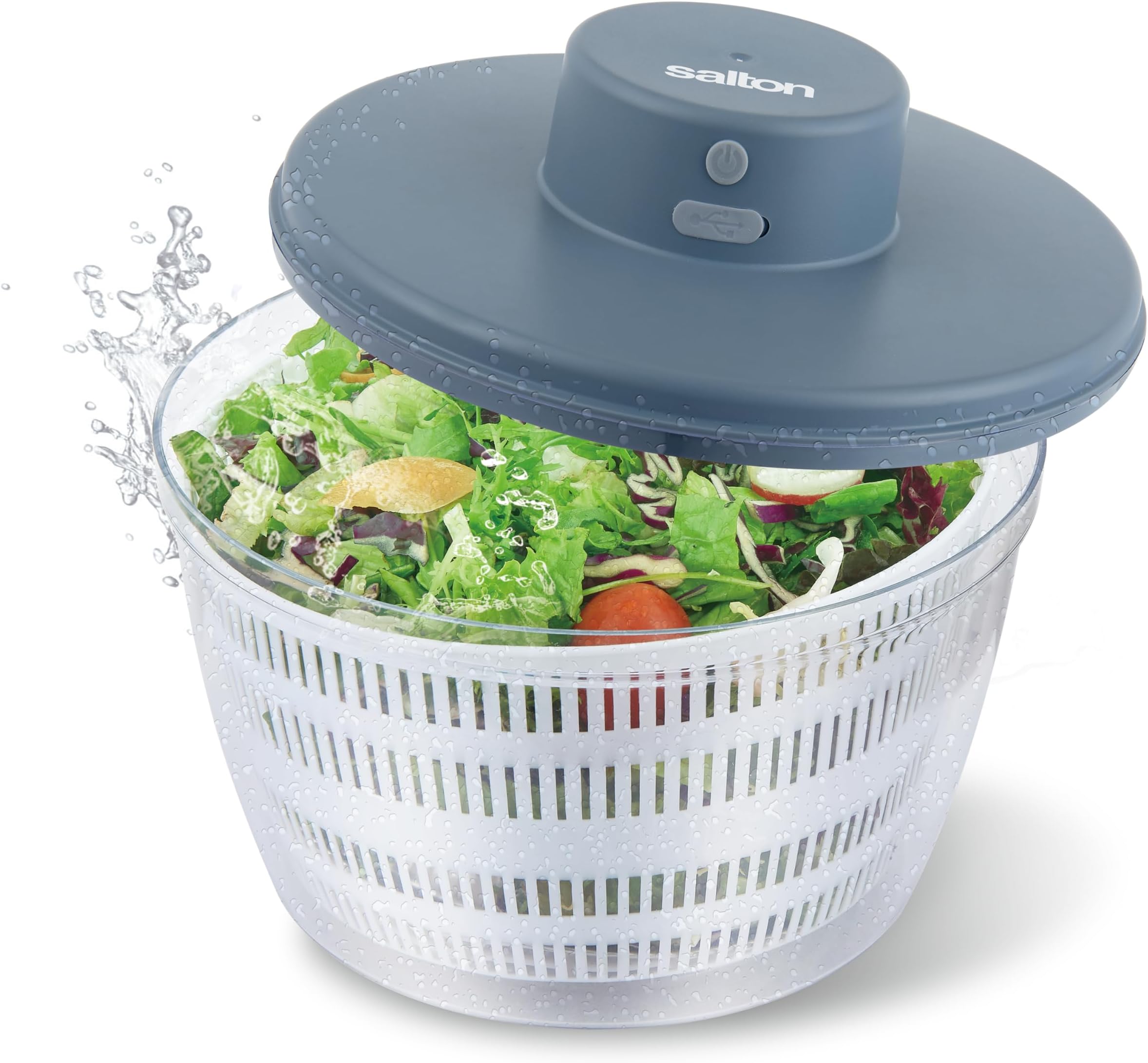 Amazon.com: Salton Rechargeable Salad Spinner: Home & Kitchen