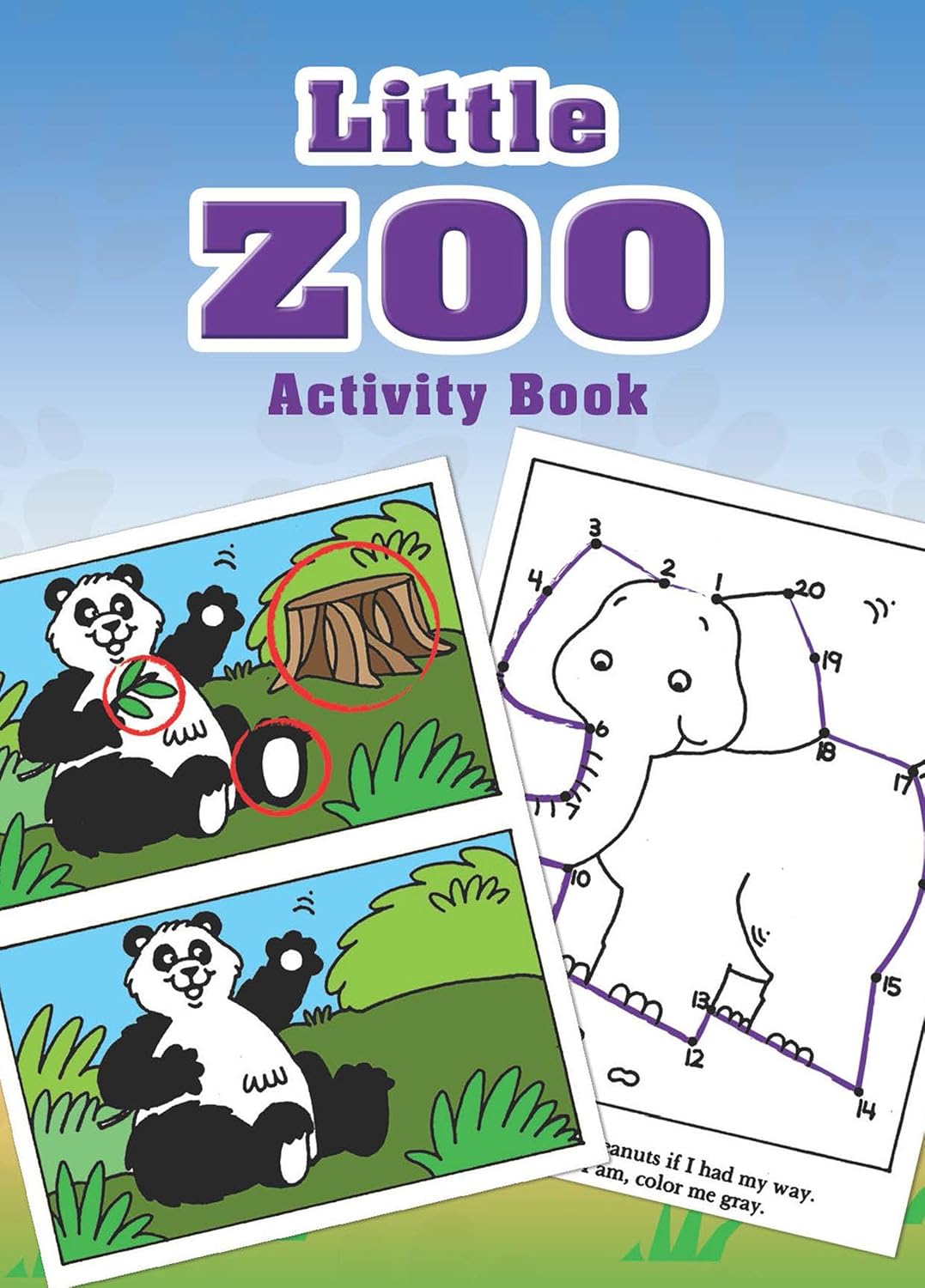 Little Zoo Activity Book: Radtke, Becky J.: 9780486288451: Books ...