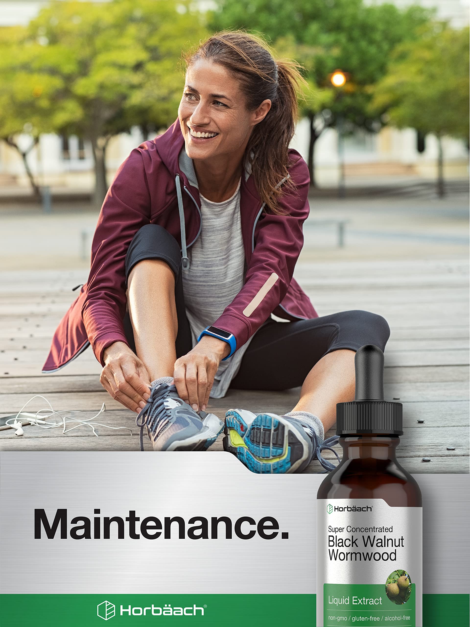 Snapklik.com : Horbaach Black Walnut Wormwood Liquid Extract 2 Oz ...